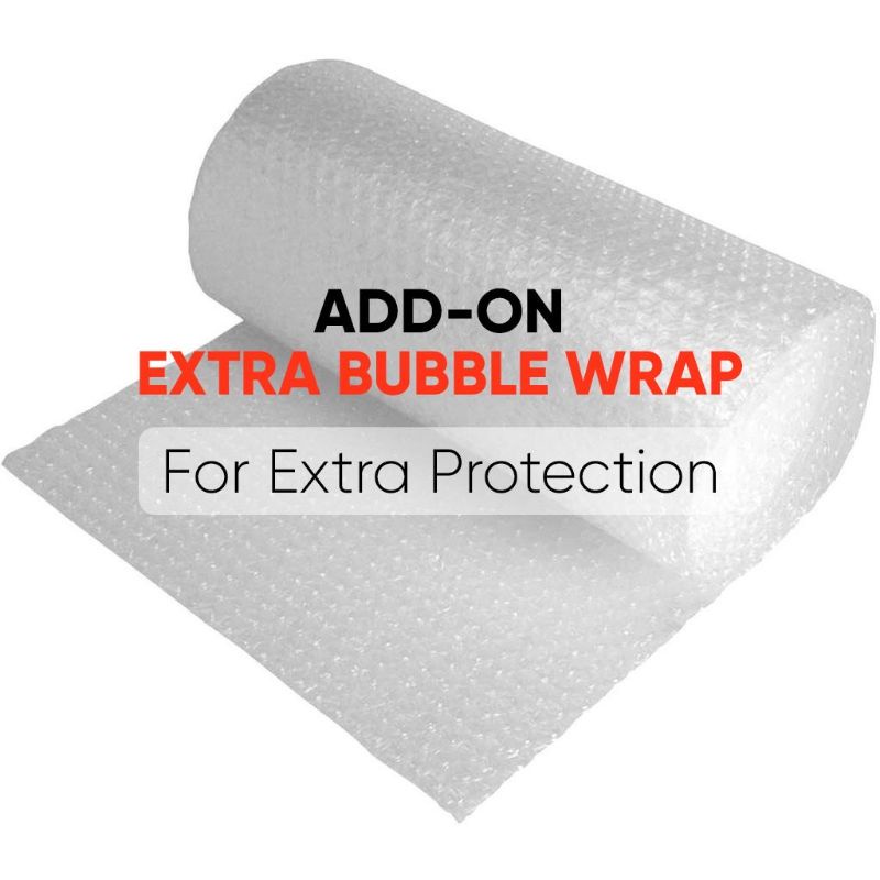 (Add-on) Extra Bubble wrap Protection | Shopee Malaysia