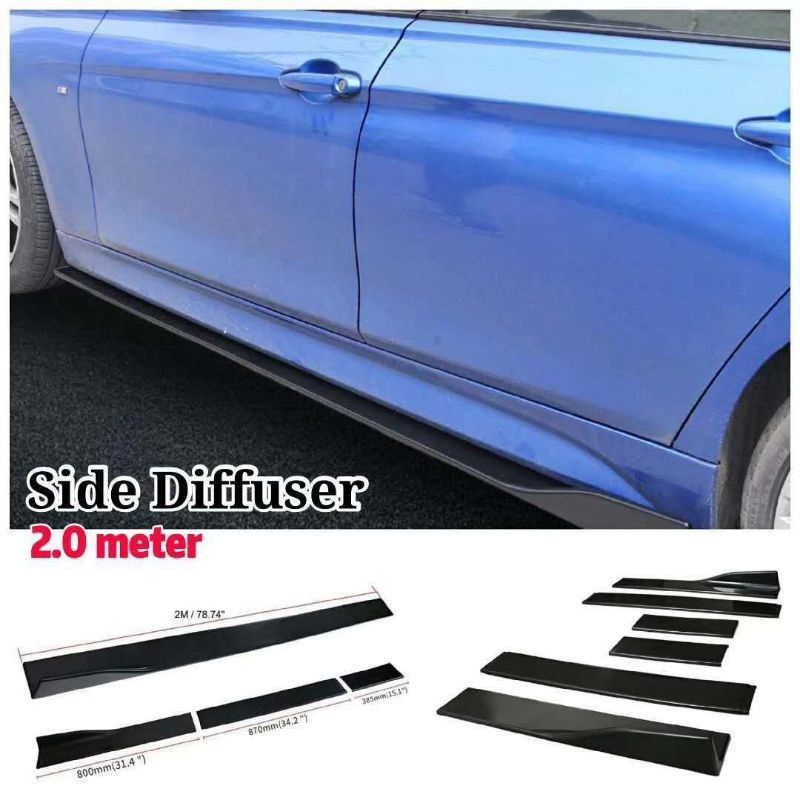 Diffuser universal front side rear diffuser difuser bumper lip guard ...