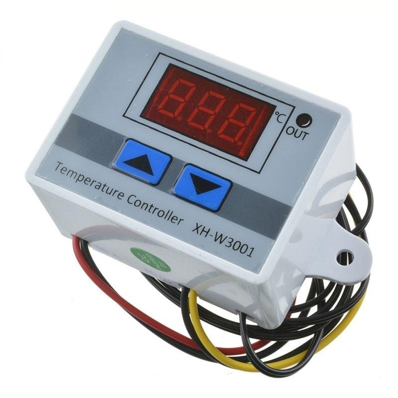 10A 12V 24V 220VAC Digital LED Temperature Controller XH-W3001 For ...