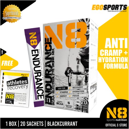 N8 NUTRITION ENDURANCE DRINK ( 20 SACHETS / BOX ) | Shopee Malaysia