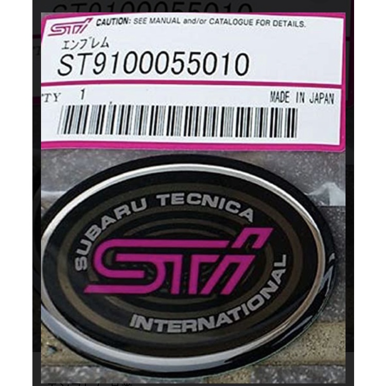 Direct from Japan SUBARU Impreza WRX STI Fender Emblem OEM JDM RHD ...