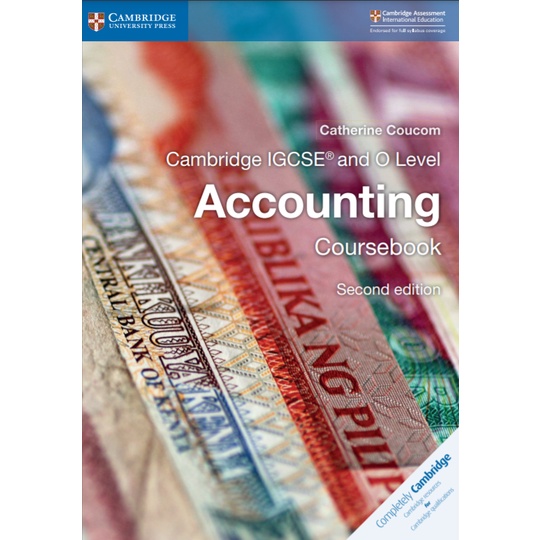 Cambridge Igcse And O Level Accounting Coursebook Shopee Malaysia