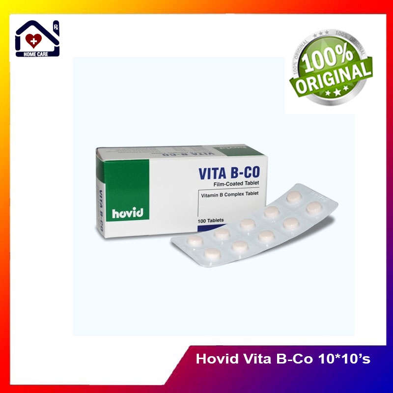 Hovid Vitamin B Complex 100 Tablets | Shopee Malaysia