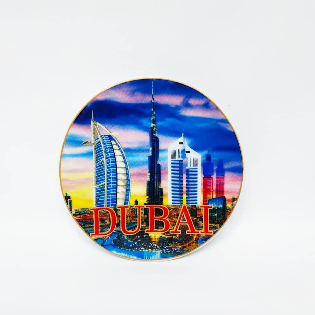 Fridge Magnet Refrigerator Sticker Souvenir Country uni emirat arab UAE ...