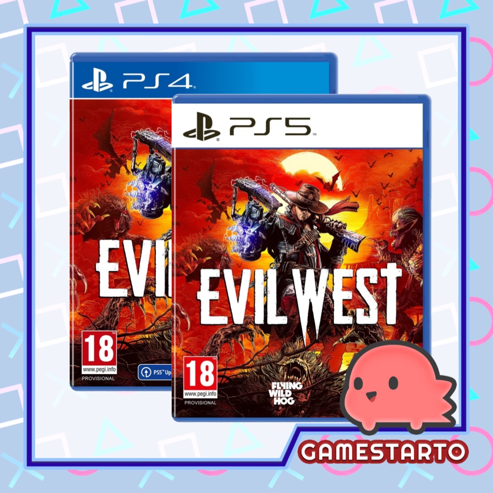 PS4 / PS5 Evil West《暗邪西部》中英文版 (R3)(ENG/CHI) | Shopee Malaysia