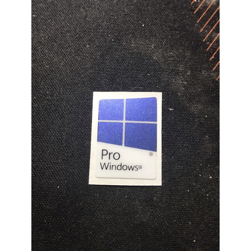 Old Type MS Windows pro logo Sticker | Shopee Malaysia