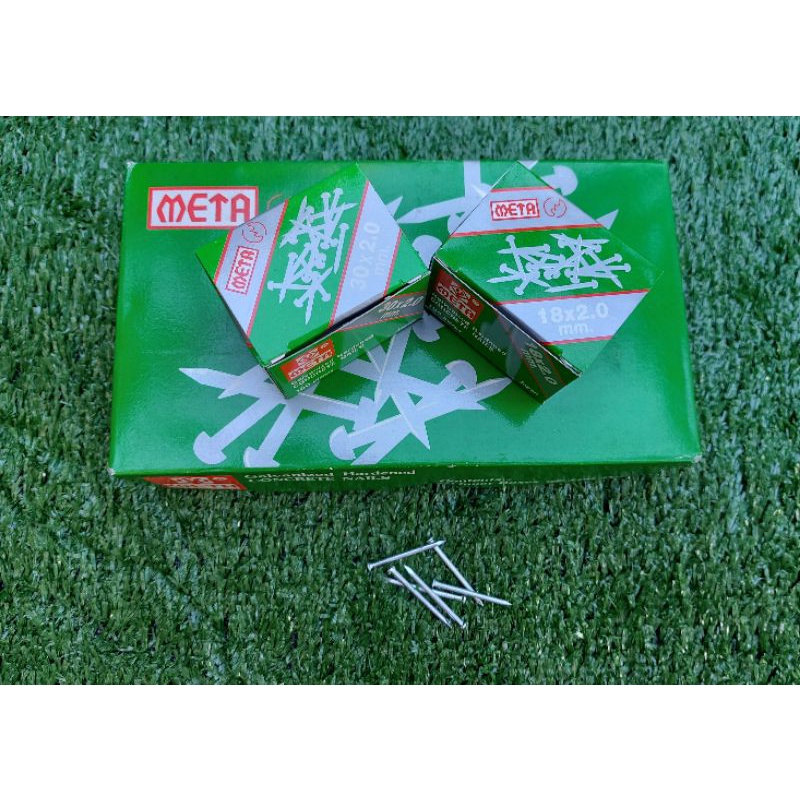 META Concrete Nail Black/White(1box=10small Box) | Shopee Malaysia