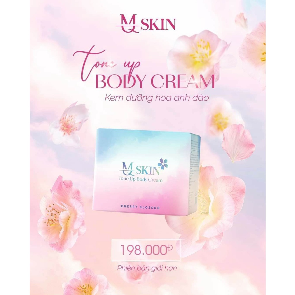 Full BODY SKIN WHITENING MQ SKIN TONE UP BODY CREAM CHERRY FLOWER CREAM ...