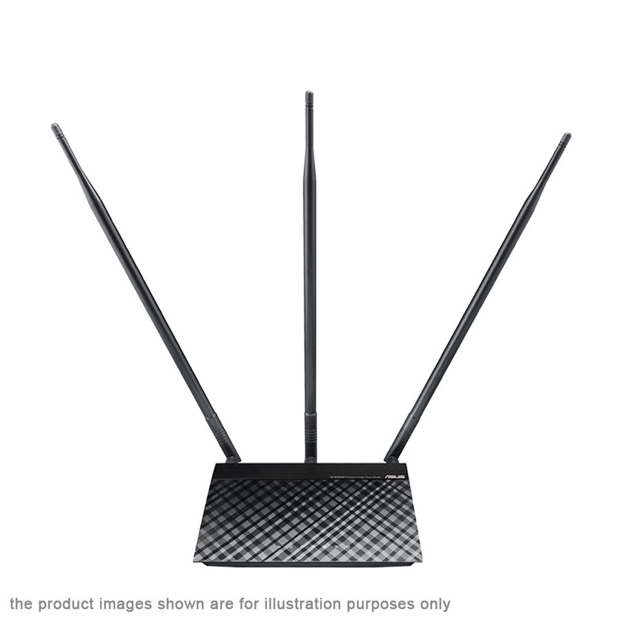 Asus RT-N14UHP High Power Router AP Range Extender Wireless N300 UNIFI ...