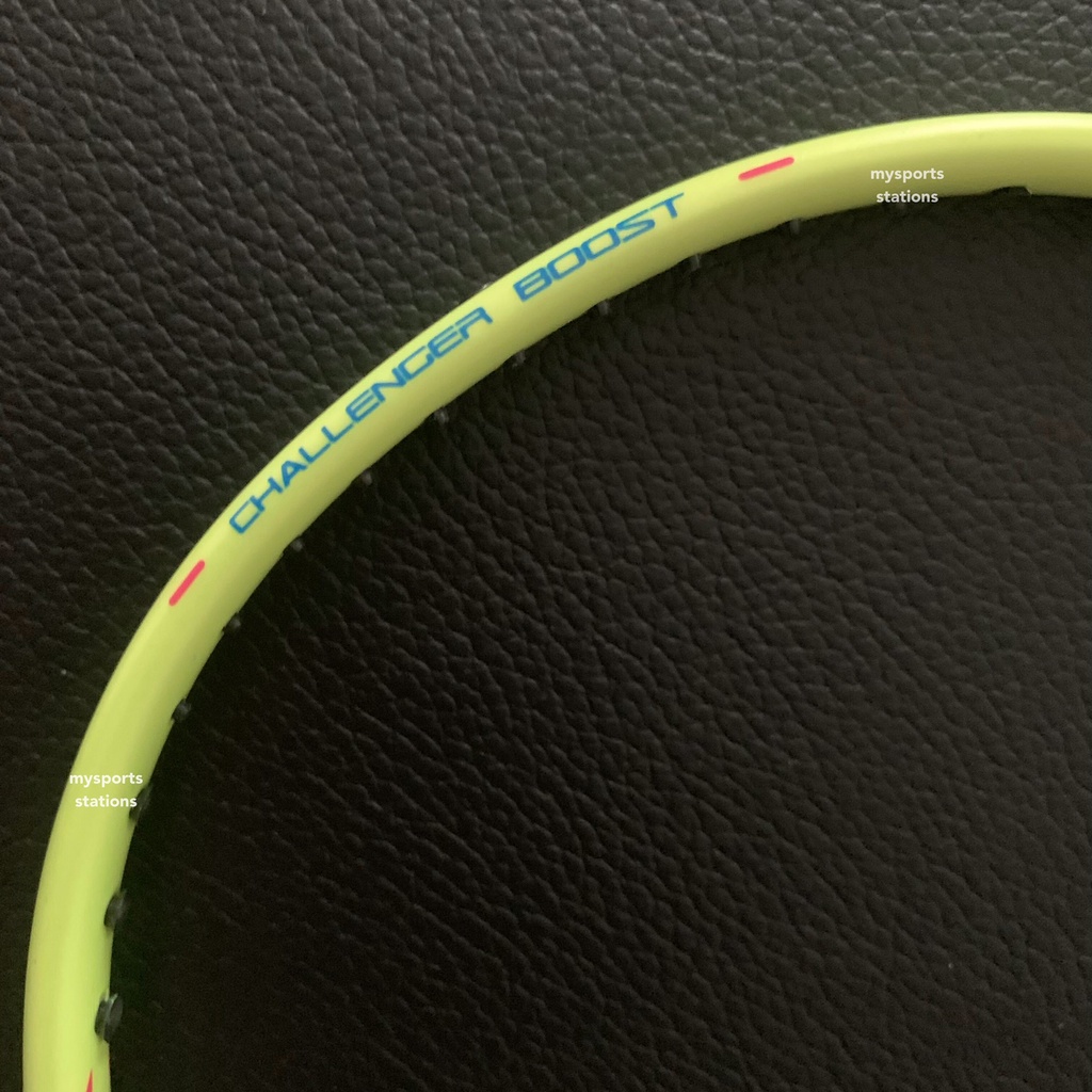 LI-NING Challenger 24 Boost 4UG6 (For Smash) Navy-Lime Badminton Racket ...