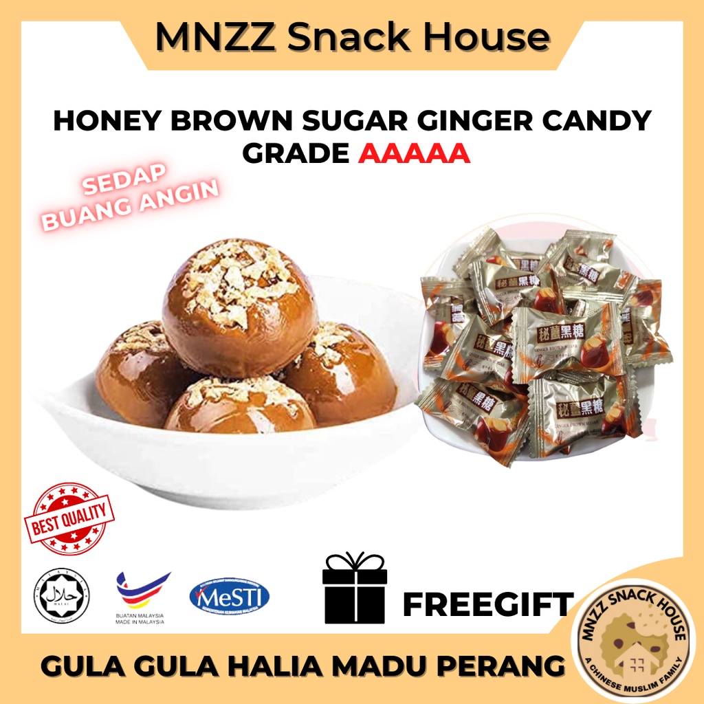 [MNZZ] Honey Ginger Molasses Candy Brown Sugar Chocolate Halwa Halia ...