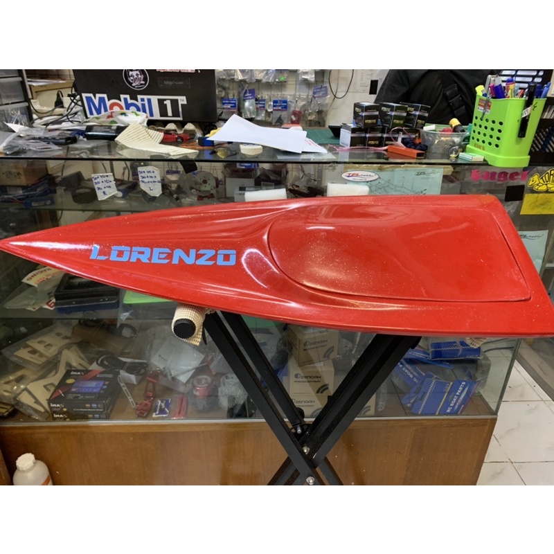 RC boat racing Lorenzo hull fiber glass uzone rc mono hull | Shopee ...