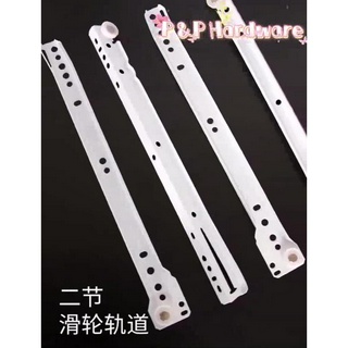 Drawer=1set Heavy Duty Drawer Slide Roller Runner Drawer Roda Rail ...