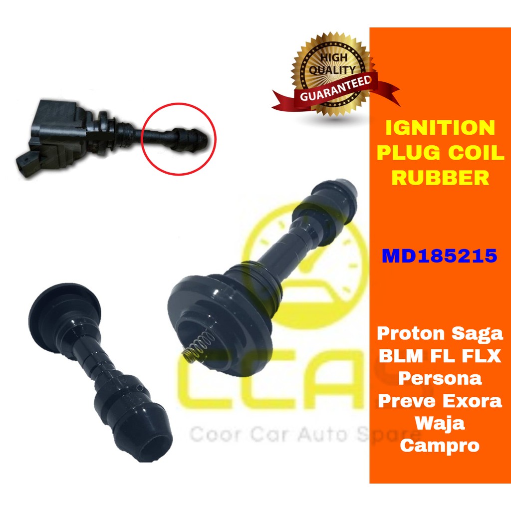Ignition Plug Coil Rubber - Proton Saga BLM FL FLX Waja Campro Persona ...