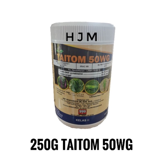 TAITOM 50WG 250g pymetrozine Racun Bena Perang Racun BOM Padi Sama ...