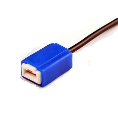 H1 H3 CERAMIC HEADLIGHT BULB SOCKET CONNECTOR WITH HARNESS WIRES ...