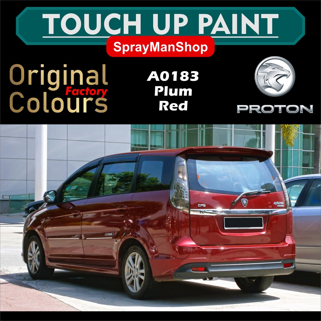 Proton Exora Spray Paint For Touch Up All Original Factory Colours ...