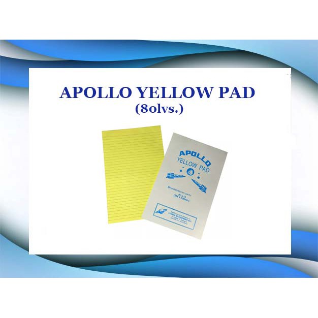 APOLLO YELLOW PAD (80LVS) | Shopee Malaysia