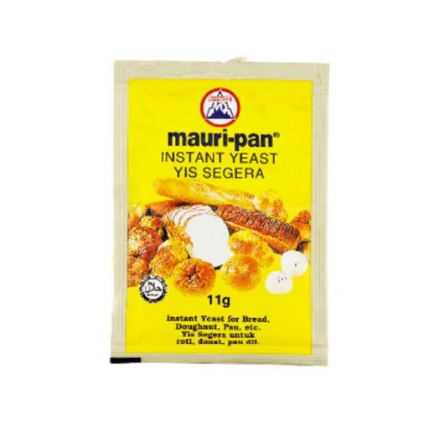 Mauri-Pan Instant Yeast 11g Yis Segera Mauri pan Instant Dry Yeast ...