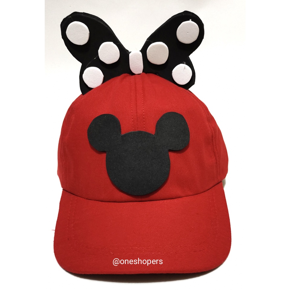 Mickey MOUSE MINNIE MOUSE Children's Hat/ MINNIE MOUSE Character Hat ...