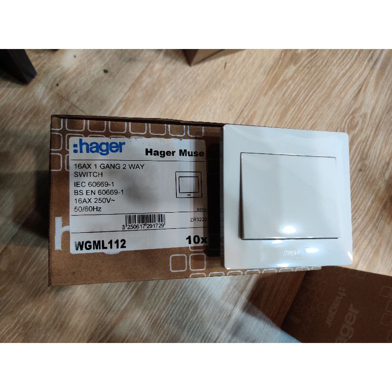 HAGER MUSE ALL TYPE SWITCHES [SIRIM] WGML111, WGML112, WGML121, WGML131 ...