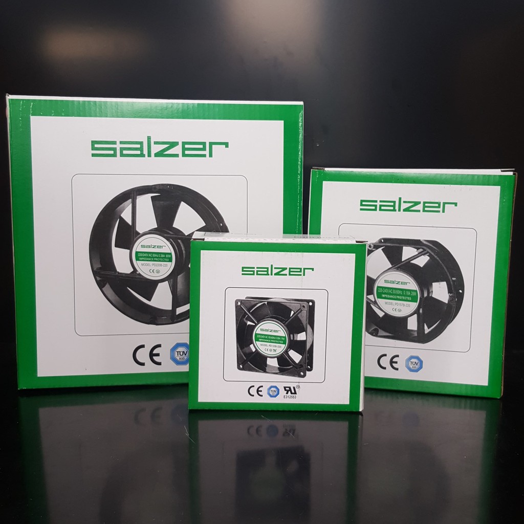 SALZER Video Fan AC Axial Fan Cooling Blower 4' 6' 8' 4inchi 6inchi ...