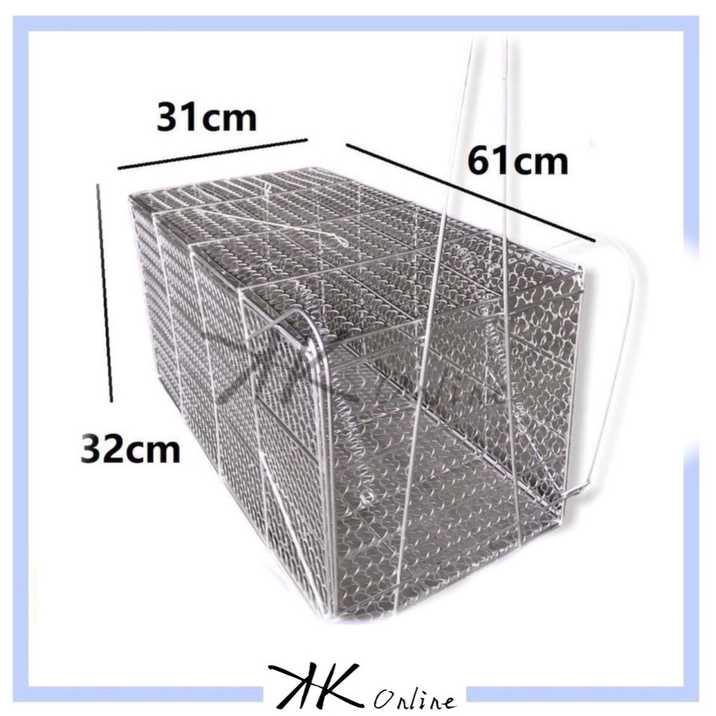 Perangkap Musang Fox Cat Squirrel Trap Cage Sangkar Musang Cage Cat ...