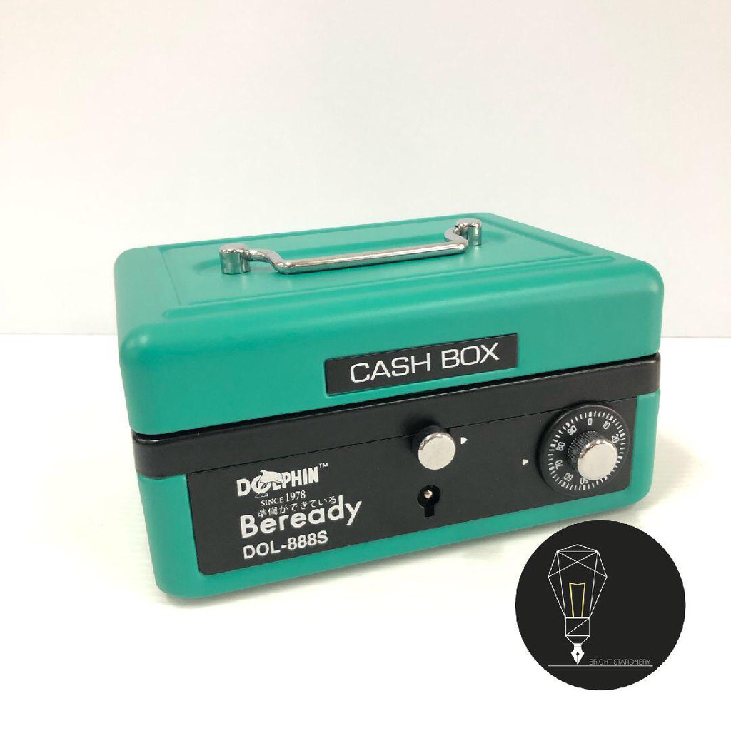 Dolphin Beready Cash Metal Box with Key Lockable/KOTAK WANG RUNCIT DOL ...
