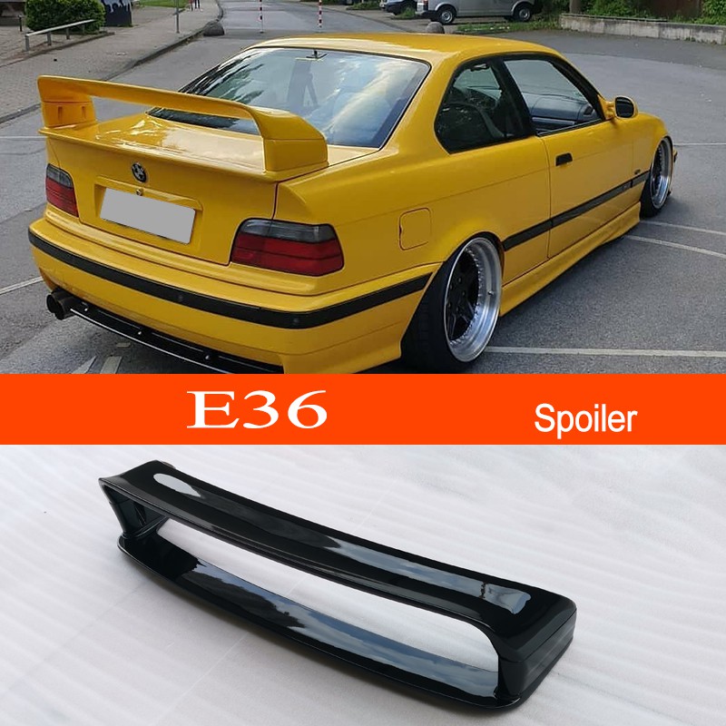 E36 ABS Car-styling Sporty Rear Trunk Boot Wing Spoiler for BMW 3 ...