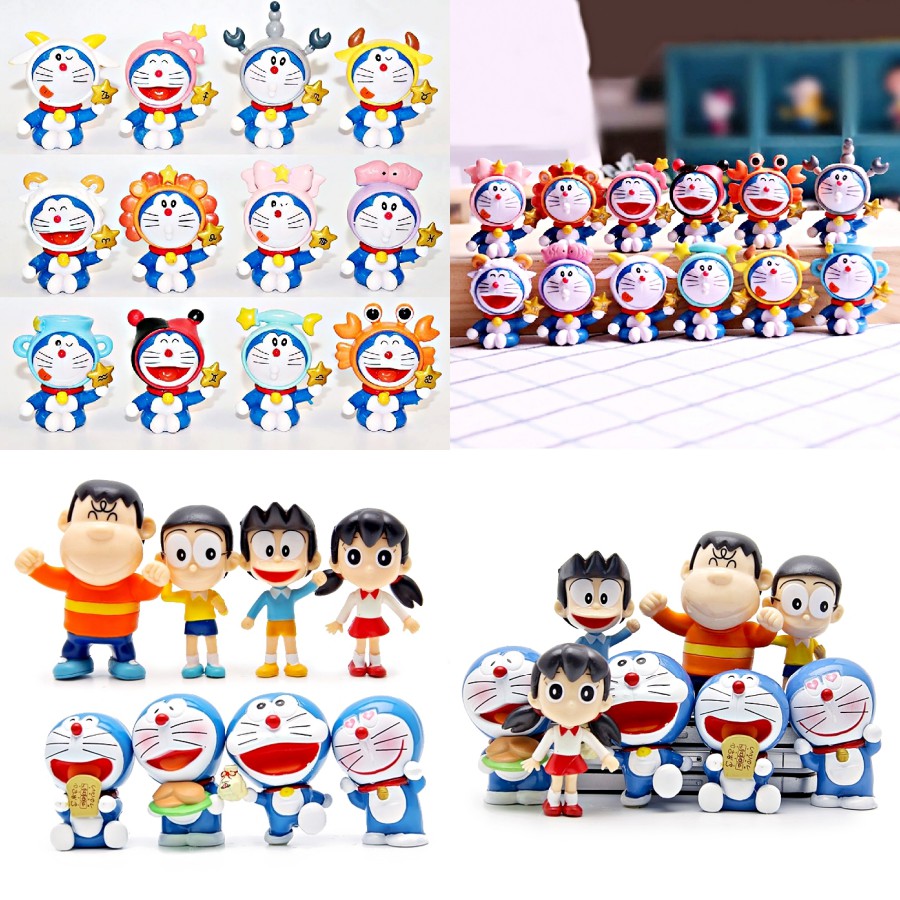 DORAEMON ACTION FIGURE COLLECTION KIDS TOY PLAY SET | Shopee Malaysia