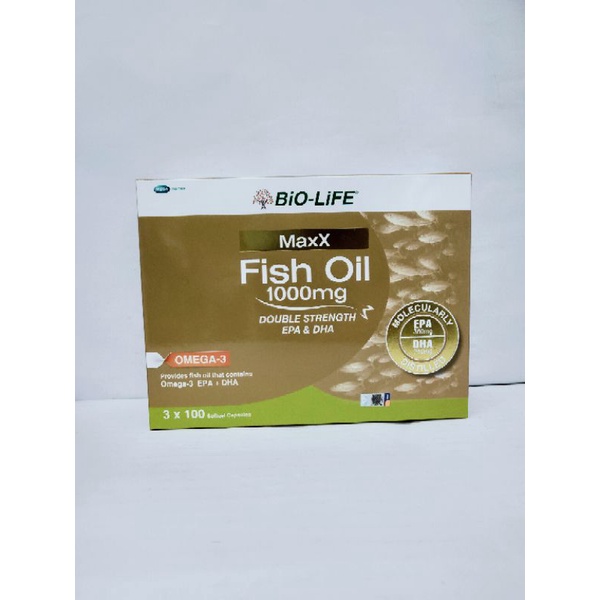 Bio-Life Maxx Fish Oil 1000mg 3*100's | Shopee Malaysia