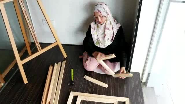 Vc Art Custom Wooden Wood Frame Pine Wood DIY Frame Kayu Frame Gambar ...