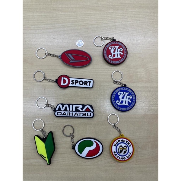 Keychain getah jaf mira daihatsu jdm japan dsport spoon mooneyes ...