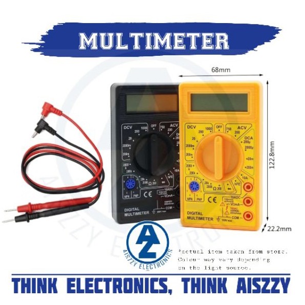 Digital Multimeter Suitable for Arduino STEM RBT Science Project FYP ...
