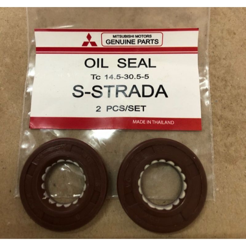 TC-S-STRADA ORIGINAL ALTERNATOR OIL SEAL FOR USE ON: MITSUBISHI PAJERO ...