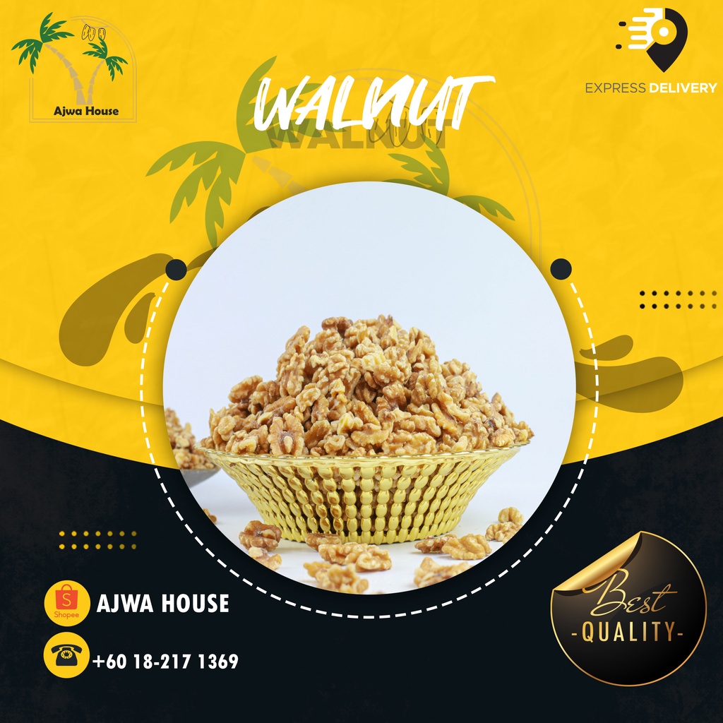 Walnut Without Skin _ 500g \ 1kg | Shopee Malaysia