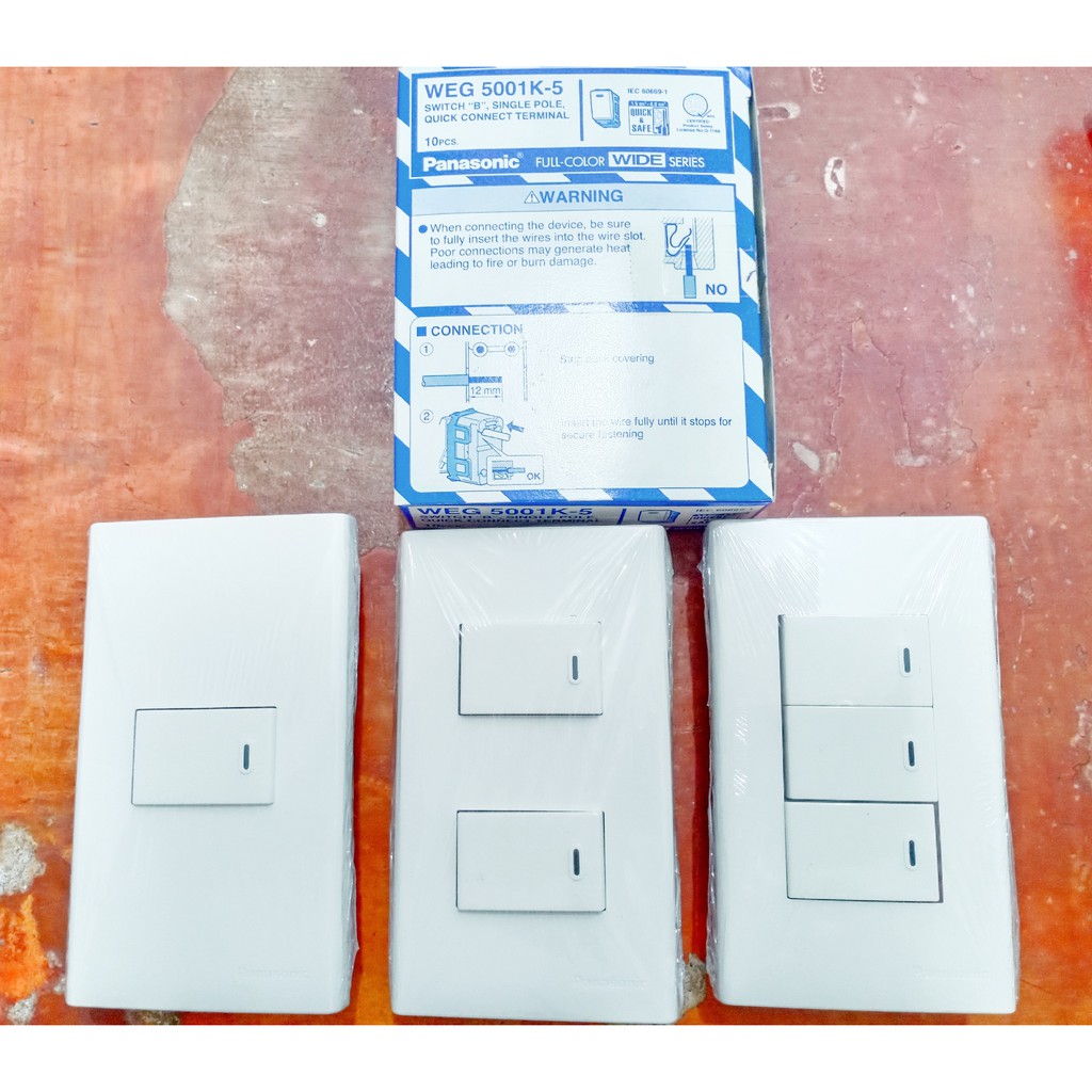 PANASONIC switch sets ( wide series ) | Shopee Malaysia