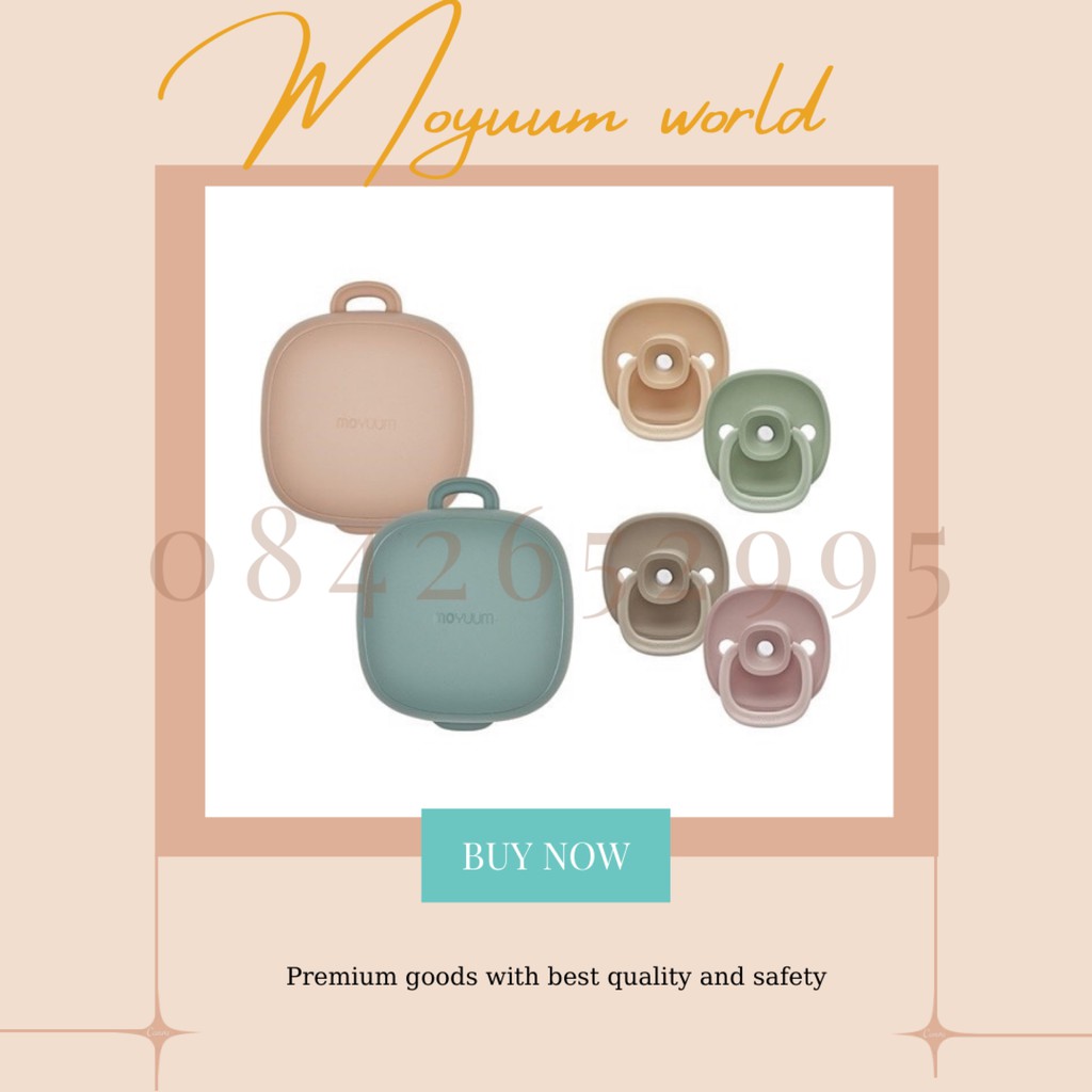 Moyuum Silicon pacifiers box [Genuine] Korea | Shopee Malaysia