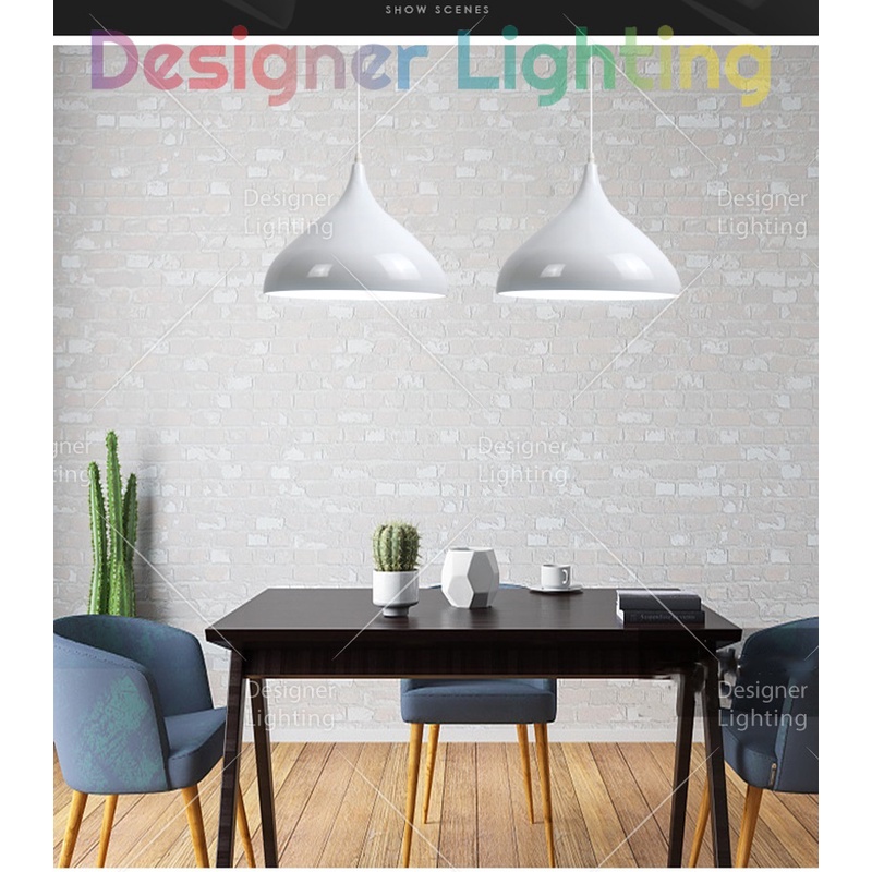 Modern 40cm/30cm Design Pendant Lights / Dining Lamps / Lampu Gantung ...