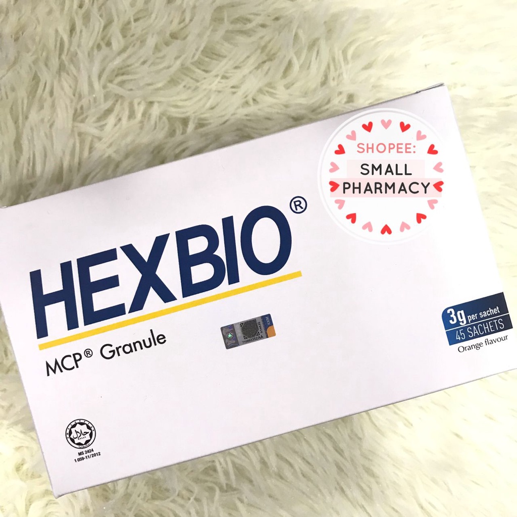*FREE 5 SACHET* Hexbio MCP Granule 3g x 45 Sachets Probiotic 601216 ...