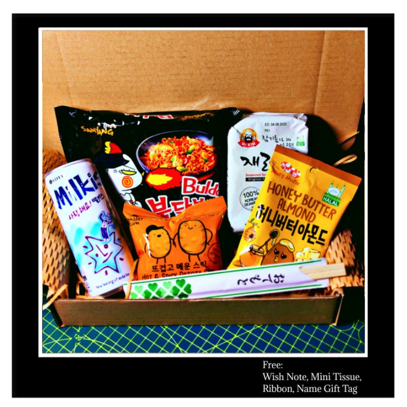 Surprise Halal Ramen Snack Korean Gift box Murah Bajet- Topokki/Rabokki ...