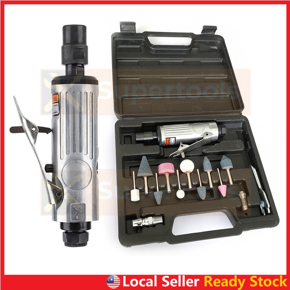 6mm & 3mm Air Grinder Air Die Grinder Air Tool Kit Polishing Sanding ...