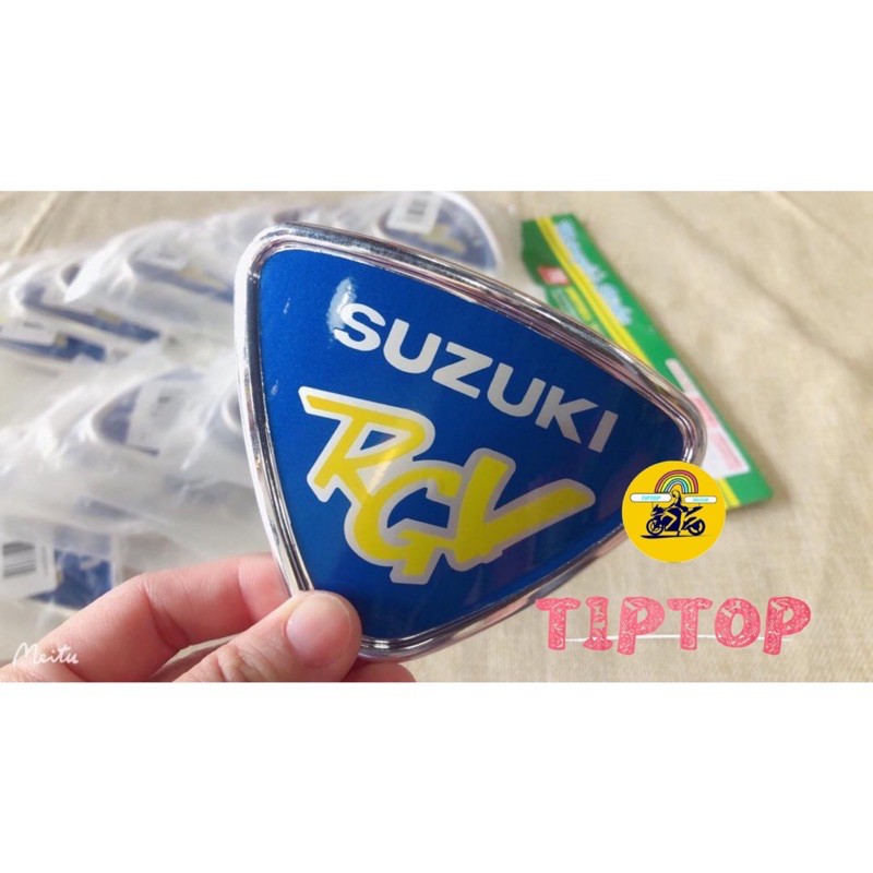 SUZUKI RGV-120 EMBLEM LOGO LAMBANG FRONT DEPAN RGV120 BODY COVER SET ...