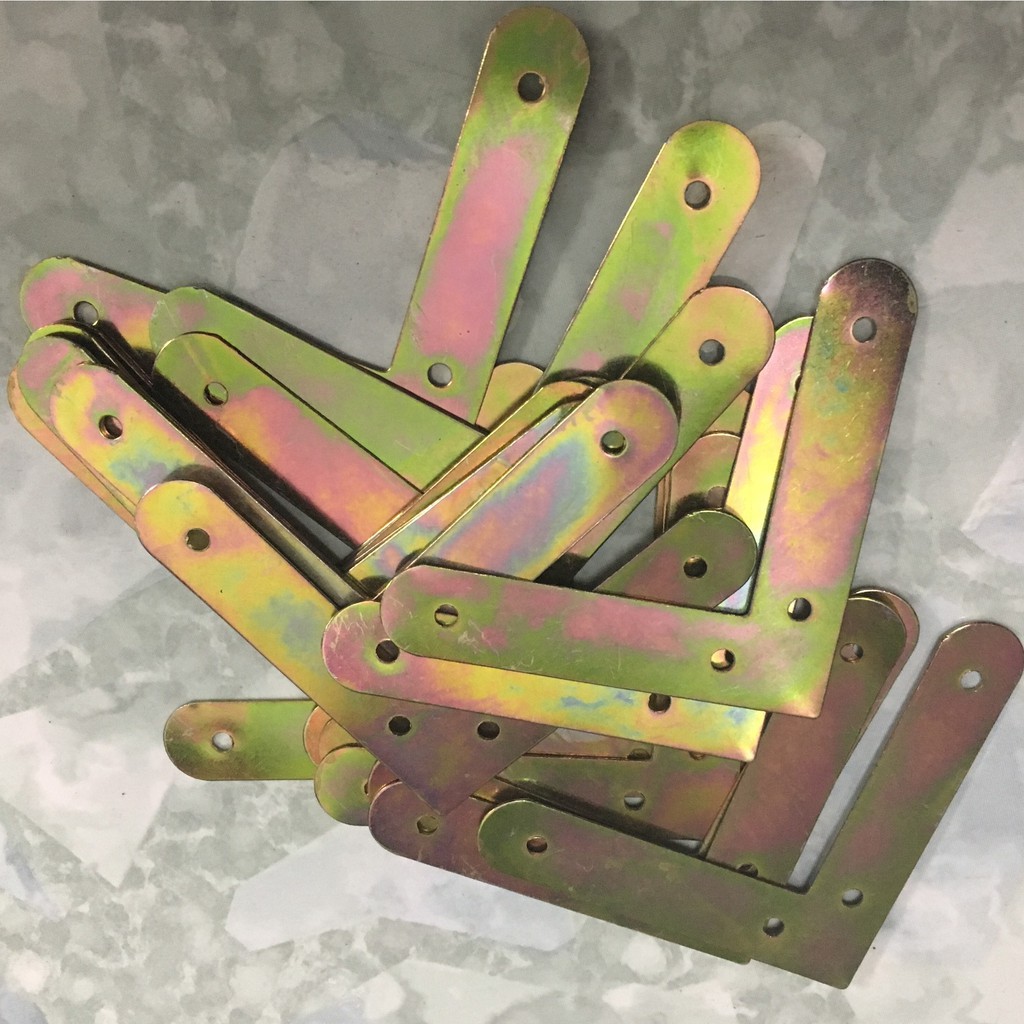 Golden square brackets, door brackets of many sizes | Shopee Malaysia