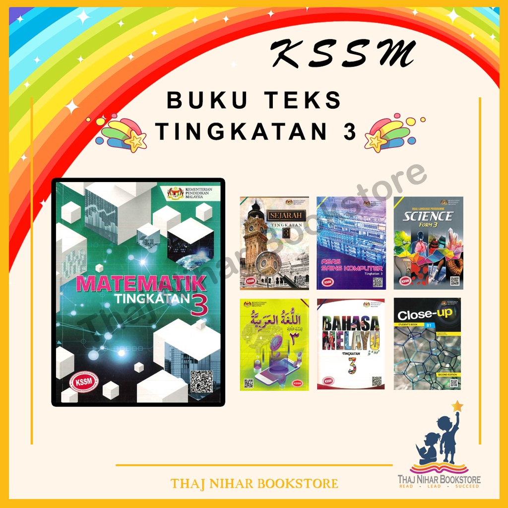 Textbook 2022: Buku Teks Tingkatan 3 ; Text Books Form 3 | Shopee Malaysia