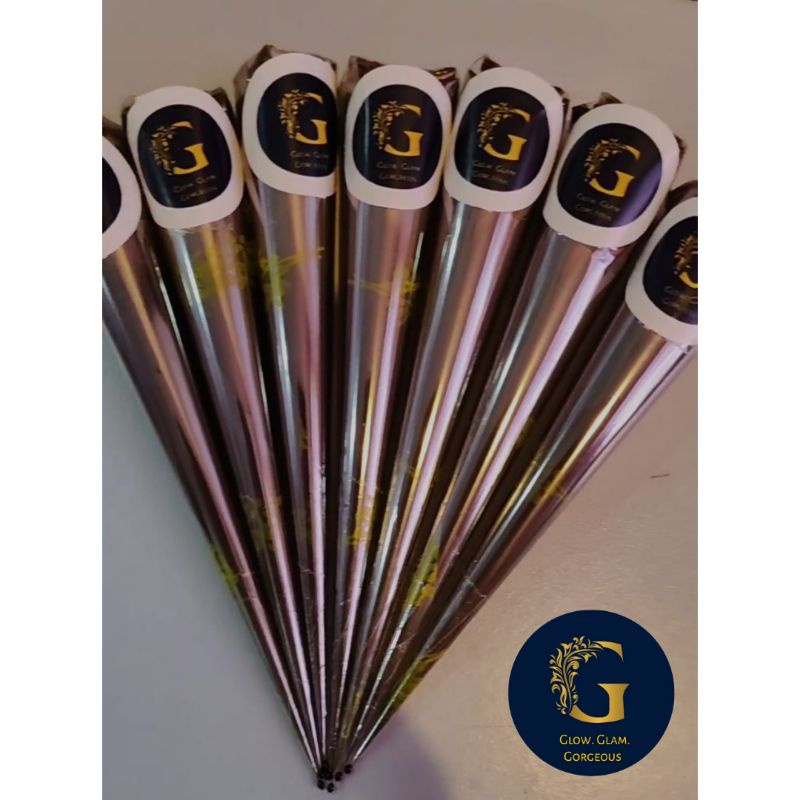 Natural Mehendi Cone / Inai asli (20g/cone) | Shopee Malaysia