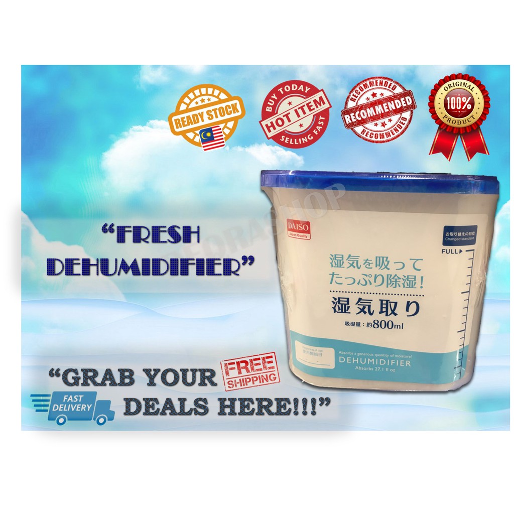 🔥Ready Stock!!!🔥100%Original FRESH Daiso Dehumidifier (Moisture ...
