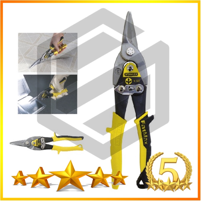 Stanley Aviation Snip FATMAX Straight (14-563) CENTER / RIGHT /LEFT ...