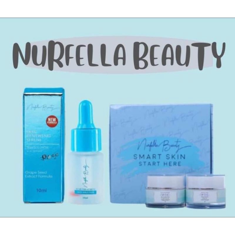 Nurfella Beauty | Serum treatment | Nb Smart skin | Nb Moisturizer | Shopee Malaysia