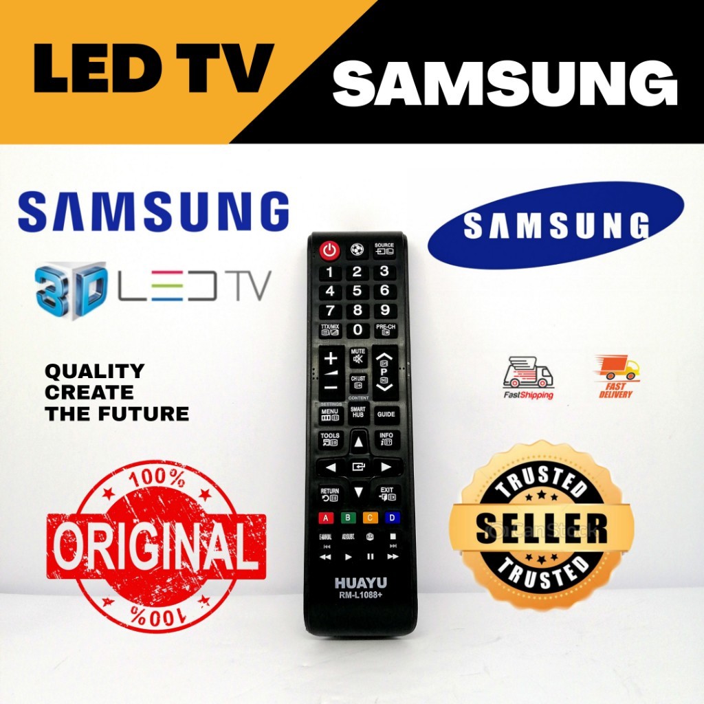 Samsung Led Lcd Tv Remote Control Shopee Malaysia